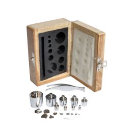 Analytical Weight Box Set of 9, Brass