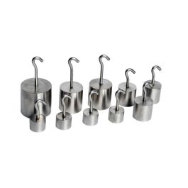Basic Hooked Weight Set of 10, Stainless Steel